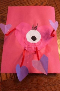 Our Crafts ~N~ Things » Blog Archive » Valentine’s Day Monster Craft