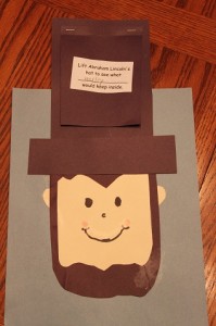 Our Crafts ~N~ Things » Blog Archive » What’s in Abraham Lincoln’s Hat?